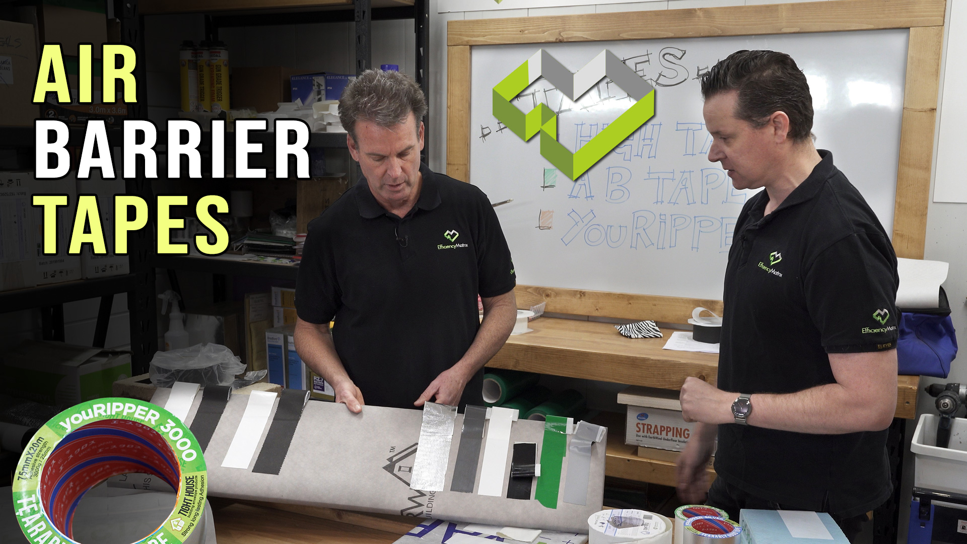 Choosing the right construction tapes - ecoEVO design